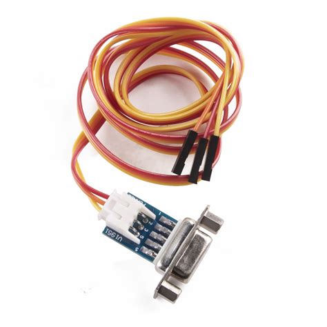 Db9 Female Rs232 Serial Adapter Converter To 3 Pin 3p 2 54mm Dupont