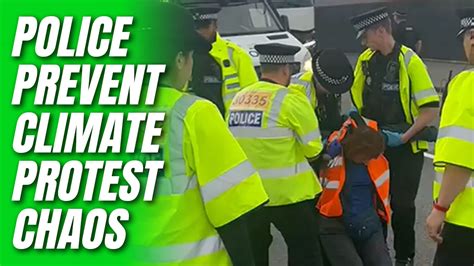 Police Actually Prevent Climate Protest Disruption Guido Fawkes