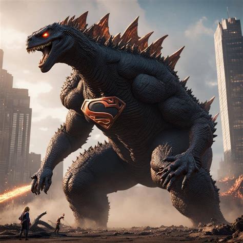 Supergirl Vs Kongzilla Monsterverse By Mp32as On Deviantart