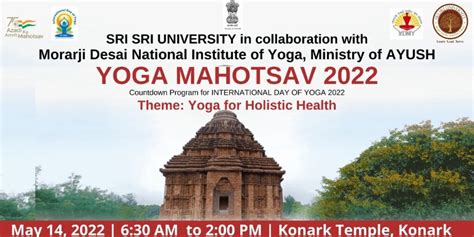 Yoga Mahotsav 2022 Sri Sri University