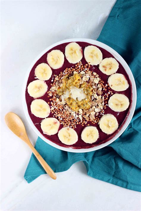 Recept Acai Smoothie Bowl Happy And Vegan