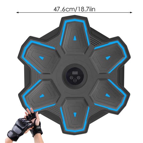 Colorful Led Wall Mounted Punching Bag For Home Office Music Boxing