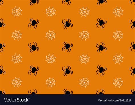 Seamless Pattern With Spiders Royalty Free Vector Image
