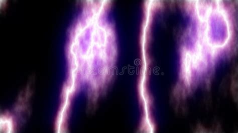 Plasma Effect And Lens Flare In Purple Background Animation Stock