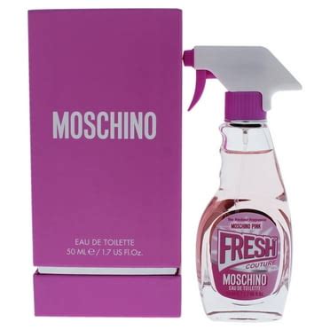 Moschino Fresh Pink Couture Eau De Toilette Perfume For Women 34 Oz