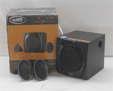 2pcs Db Audio Multimedia Speaker Xceed 2 1 Bt 2pcs Db Audio Multimedia Speaker Xceed 2 1 Bt