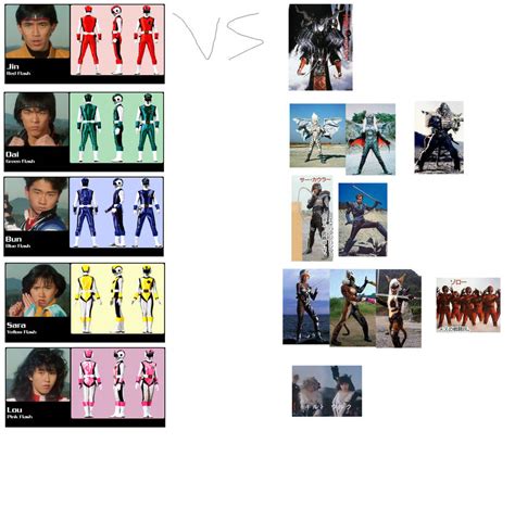 Super Sentai 10th Flashman Vs Mess By M41456 On Deviantart