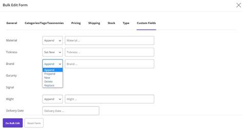 How To Add Custom Fields Meta Fields And Bulk Edit Custom Fields Meta Fields In Pbulkit