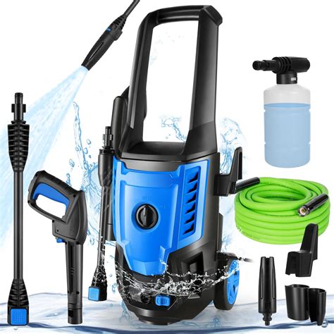 Elevon Electric High Pressure Washer With Detailers Package 2030 Psi 1 8 Gpm
