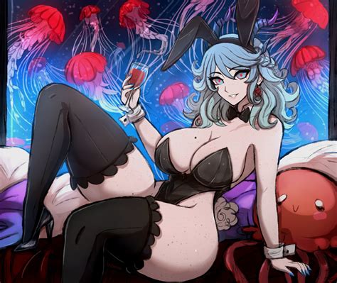 Rule 34 Breasts Bunny Ears Female Female Only Looking At Viewer Oc