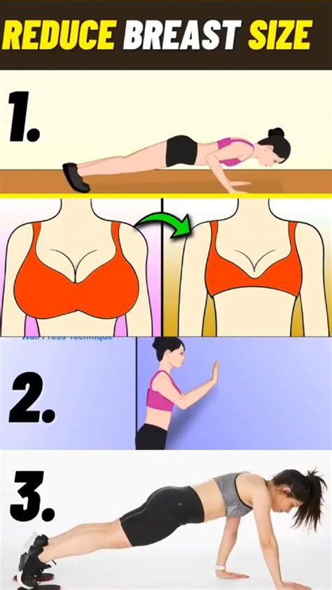 How To Reduce Breast Size Breast Workout Quick Workout Quick