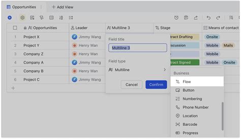 Use Flow Fields In Base