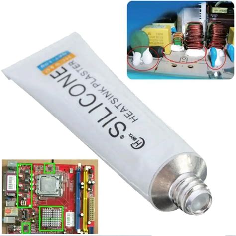 10g Silicone Thermal Conductive Adhesive Glue Tube Heatsink Plaster For