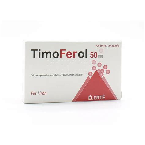 Timoferol 50mg 30 Comprimés
