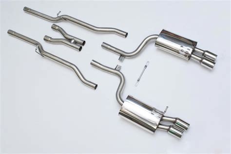 Milltek Audi S4 B7 Cat Back Exhaust System With Polished Trims
