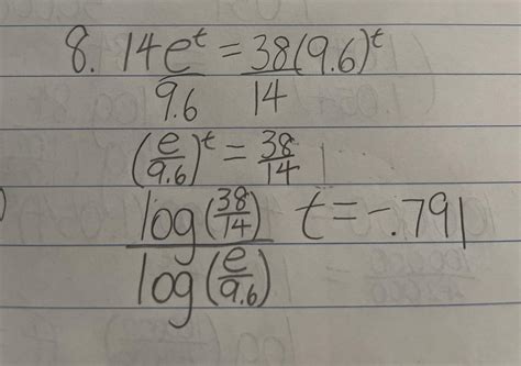 [11th Grade Ap Pre Calc] Can I Solve This Log Function Like This R