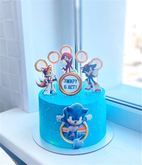 Торт Соник Бум в 2024 г Детский торт День рождения дома Торт