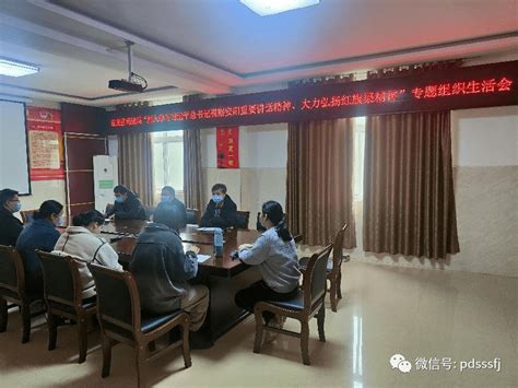 石龙区司法局召开“深入学习习近平总书记视察安阳重要讲话精神、大力弘扬红旗渠精神”专题组织生活会工作会议