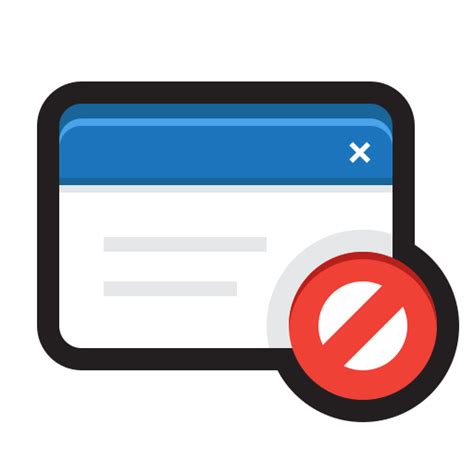 Pop Up Blocker Generic Others Icon Freepik