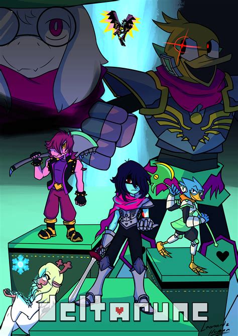 A Redraw Of An Old Fanart Of Deltarune I Made In 2021 R Deltarune