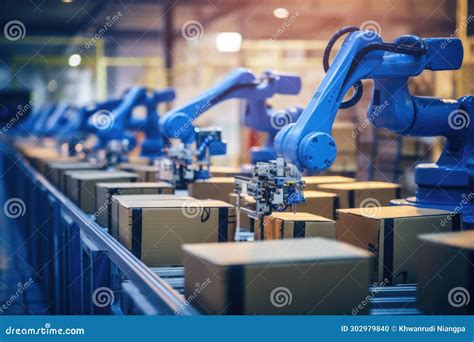 Advanced Robotic Handling Industrial Automation With Robotic Arms