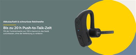 Jabra Perform Mono Bluetooth Headset Mit Ohrb Gel Integriertes Mikrofon Mit Ultra Noise