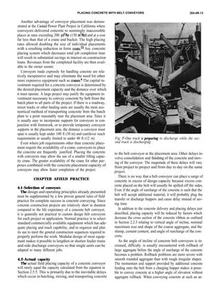 304 4 R 95 Placing Concrete With Belt Conveyors Pdf