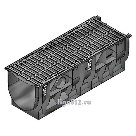 Лоток PolyMax Basic ЛВ-30.39.36-ПП с РВ щель ВЧ кл.C (к-т)