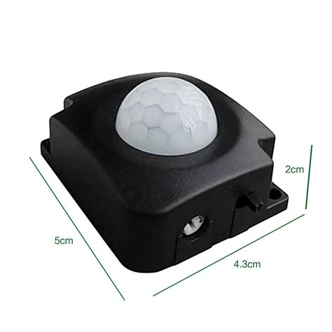 Automatic Dc 12v 24v Infrared Body Pir Motion Detector Sensor Switch In