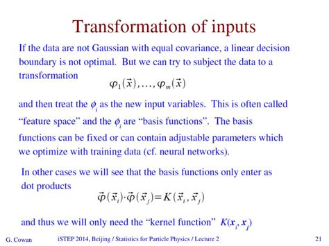 Ppt Statistical Methods For Particle Physics Lecture 2 Multivariate