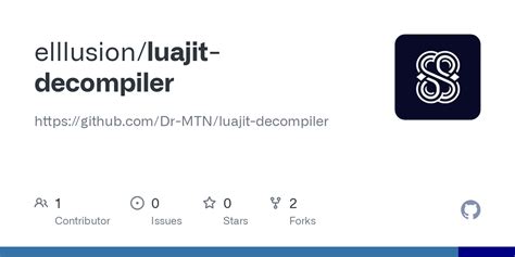 GitHub Elllusion Luajit Decompiler Https Github Dr MTN Luajit Decompiler