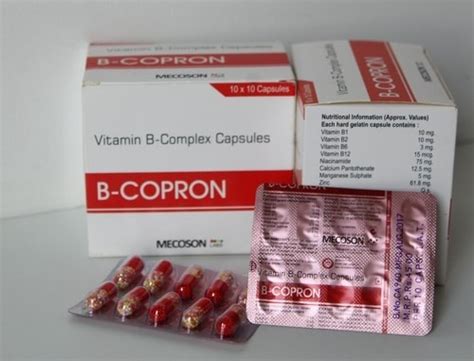 Vitamin B Complex Capsules Grade Medicine India Origin Prescription Required For Hospital