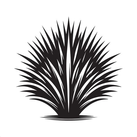 Grass Stems Silhouette With Elegant Curves 53771063 Vector Art At Vecteezy