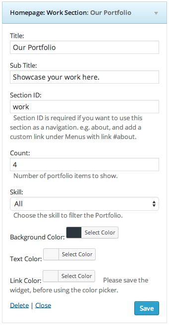 Working With Homepage Widgets Codestag
