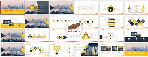 قالب پاورپوینت اهداف تجاری