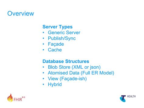 Fhir Server Design Review Ppt