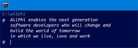 enabling as the next generation software developers allphi