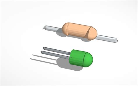3d Design Light Emitting Diode Tinkercad