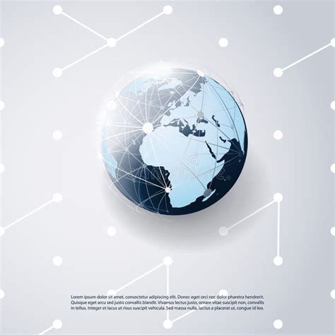 Cloud Computing And Networks Concept Design Stock Vector Illustration