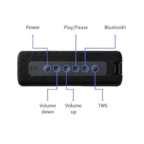Xiaomi Mi Portable Bluetooth Speaker 16 Watt - TechPunt