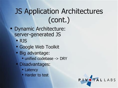 writing and testing javascript heavy web 2 0 apps with jsunit ppt
