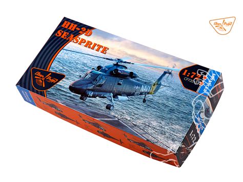 Clear Prop Maquette Helico Cp72018 Hh 2d Seasprite Advanced Kit 172