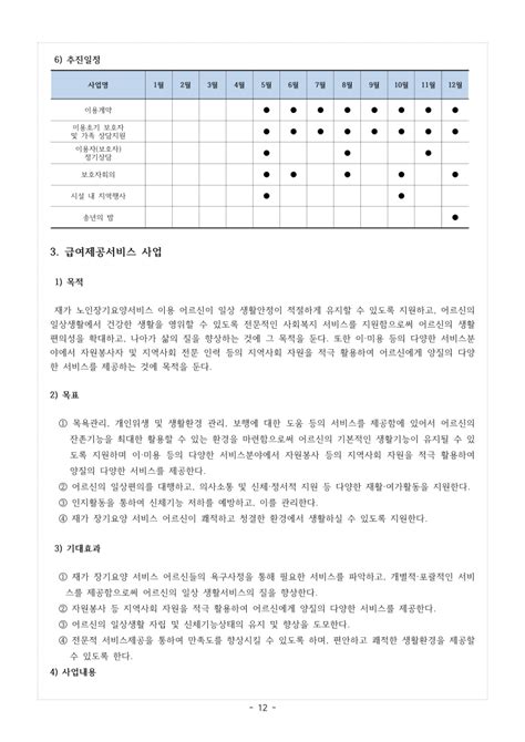 방문요양 사업계획서 작성예시 포함 네이버 블로그