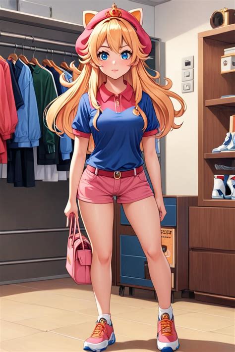 Princess Peach Cute Casual By Lovelesscze On Deviantart