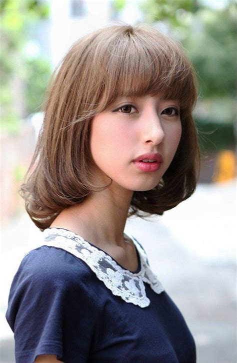 Pictures Of Cute Japanese Bob Hairstyle For Girls