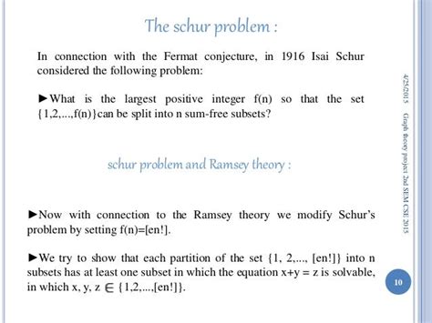 Ramsey Theory
