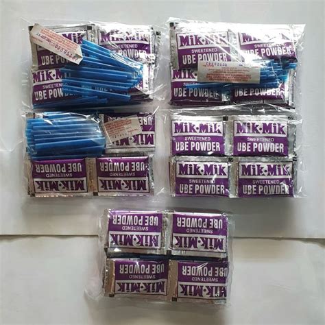 5 Pack Mik Mik Sweetened Ube Powder Mikmik Lazada Ph