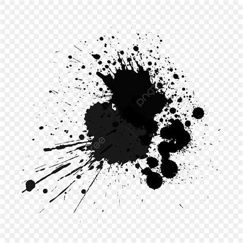 Black Ink Splash Vector Hd Images Vector Black Splash Ink Dot Element Black Splash Ink Ink