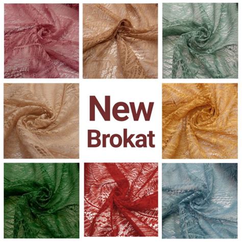 Jual NEW BROKAT BROKAT MOTIF GLITTER BROCADE MOTIF BRUKAT MOTIF