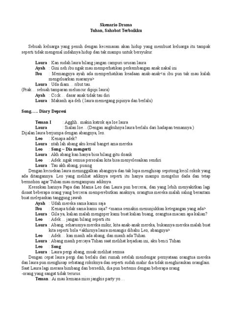 Skenario Drama Pdf